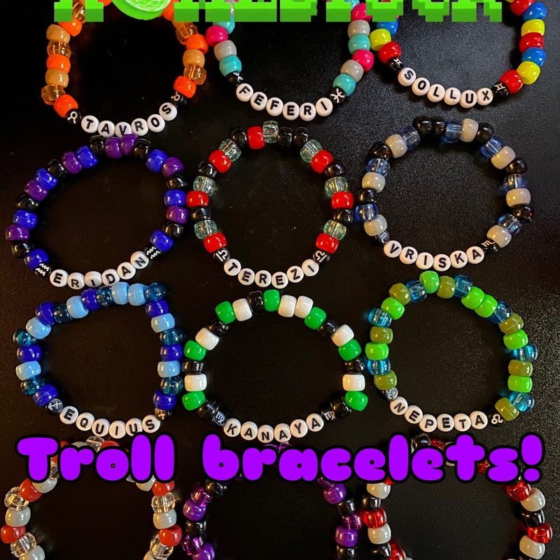 Troll Charm Bracelet - Etsy