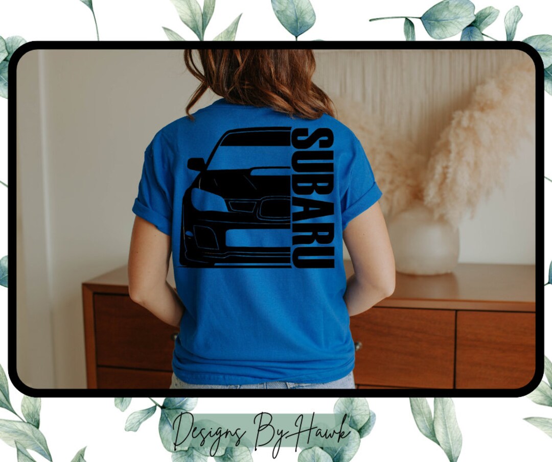 Subaru WRX STI Hawkeye T-shirt JDM Car Enthusiast Apparel Turbocharged ...