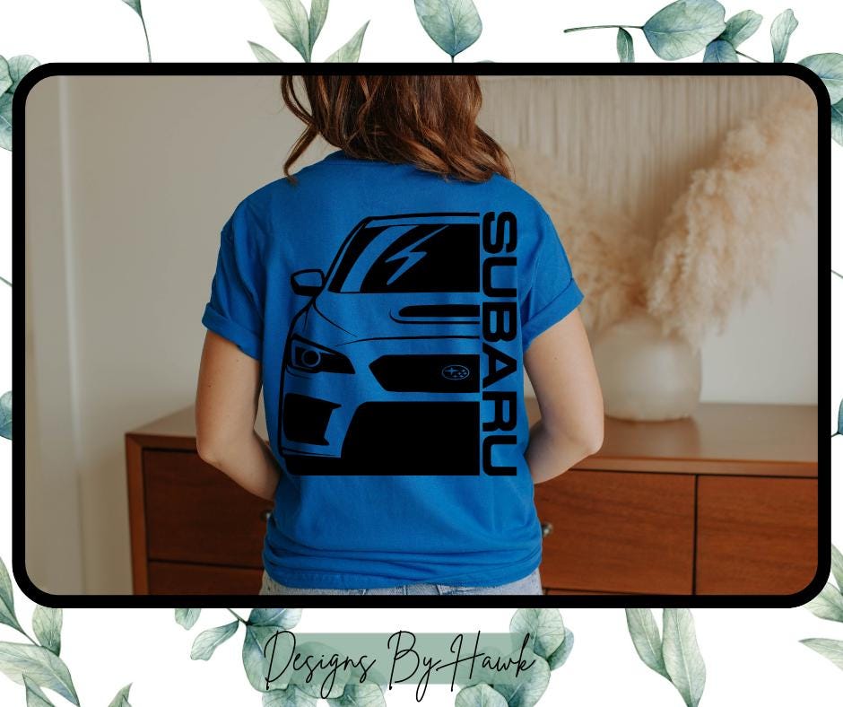 Awesome Subaru Wrx/sti SVG – Custom Car Logo SVG File – Perfect for ...