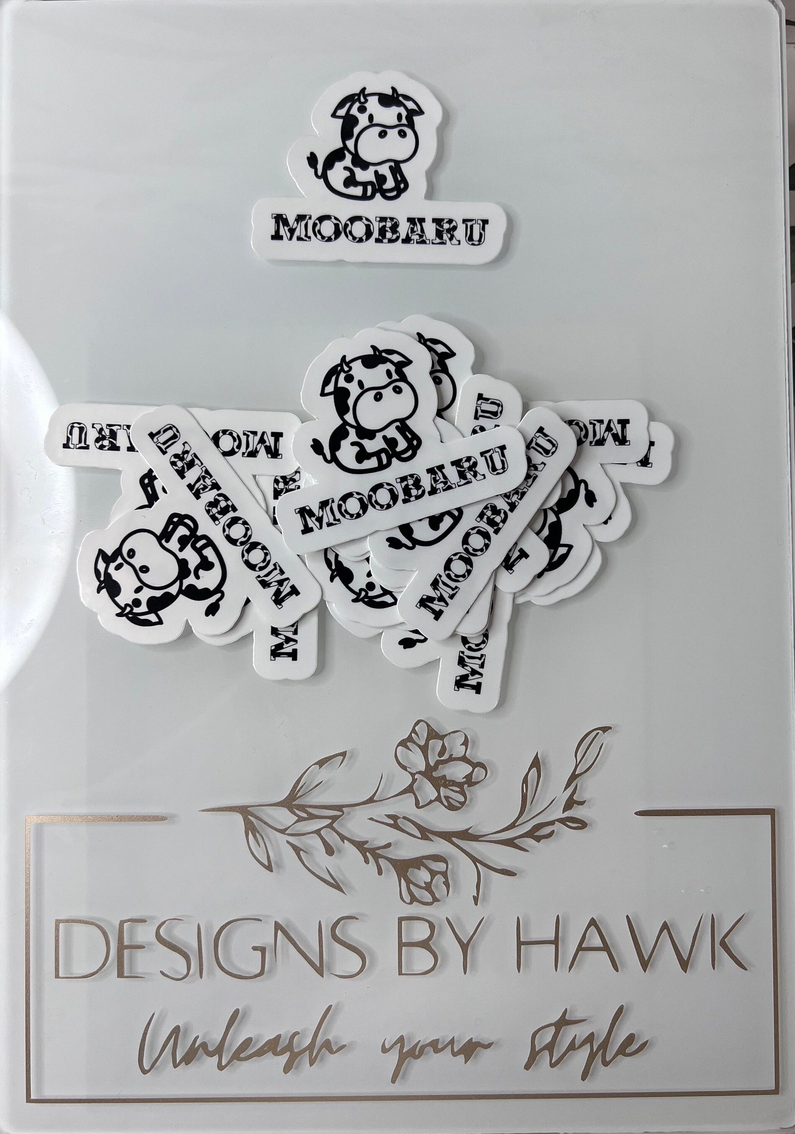 Moo Moo Subaru Stickers Moobaru - Etsy