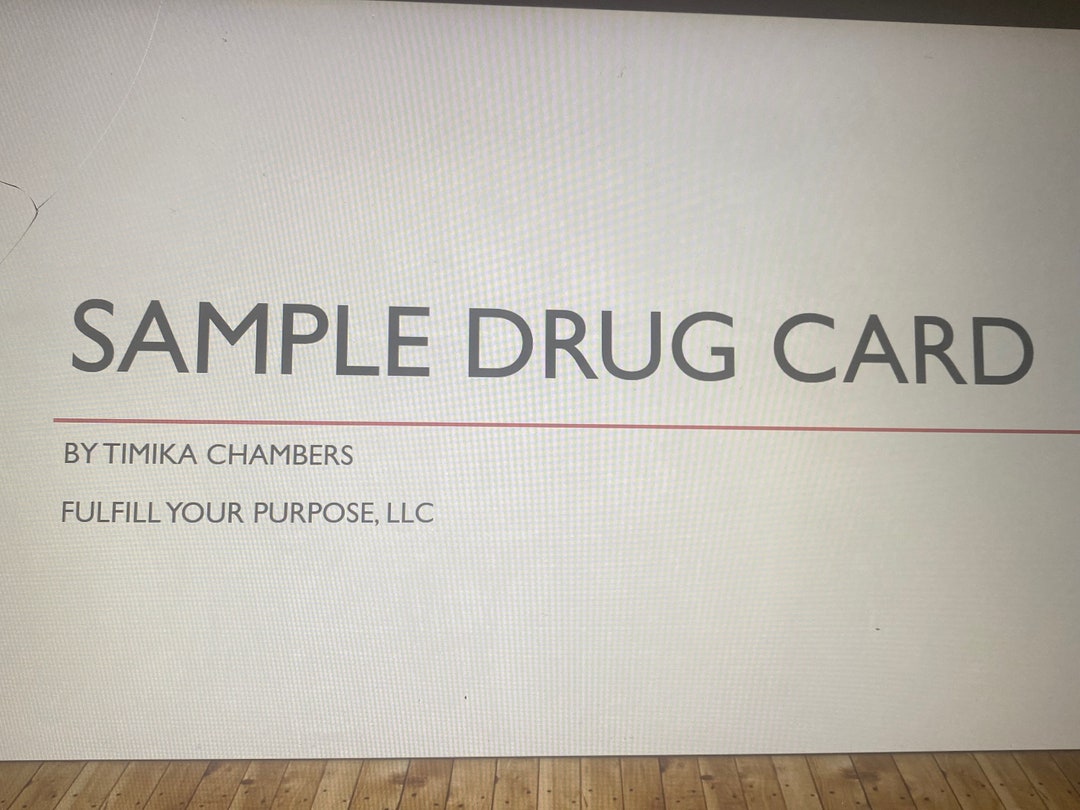 Drug Cards Made Easy7 Key Areas to Know, Drug Class Finder, Antidotes ...