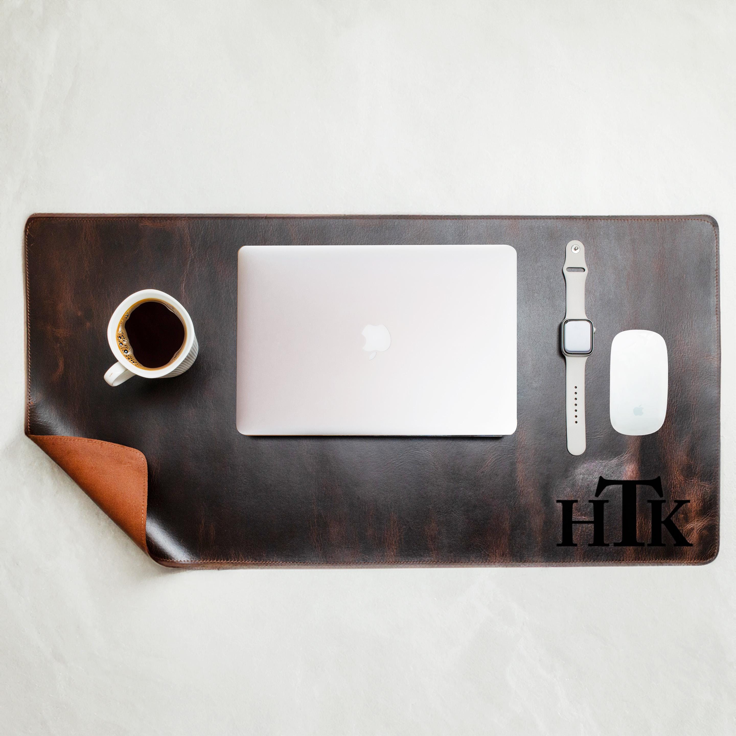 Personalized Gift for Architect, Custom Leather Desk Mat, Engineer ...