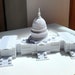 US Capitol Model, Architectural Building Replica, Detailed Scale Model ...