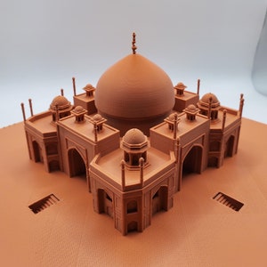 Humayun's Tomb Architectural Diorama - Historical Model for Desk Decor ...