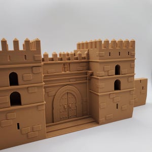 Kasbah Mehdya Diorama Model, Moroccan Fortress Miniature, Historical ...