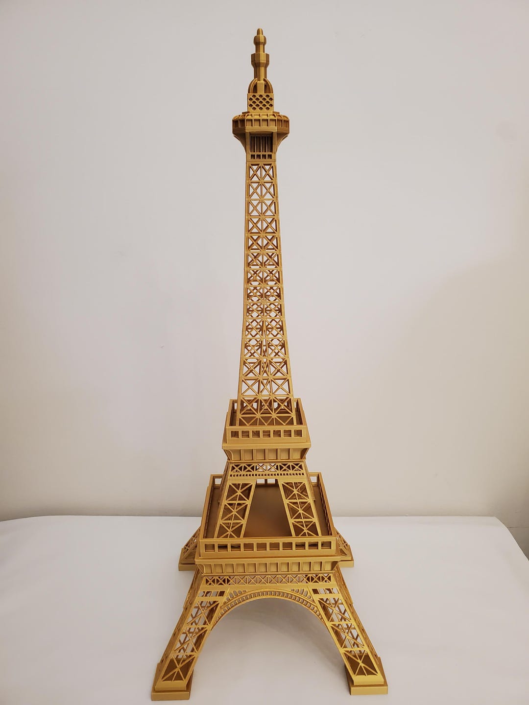 Eiffel Tower Model Kit 3D Printed Paris Landmark, Paris France Diorama ...