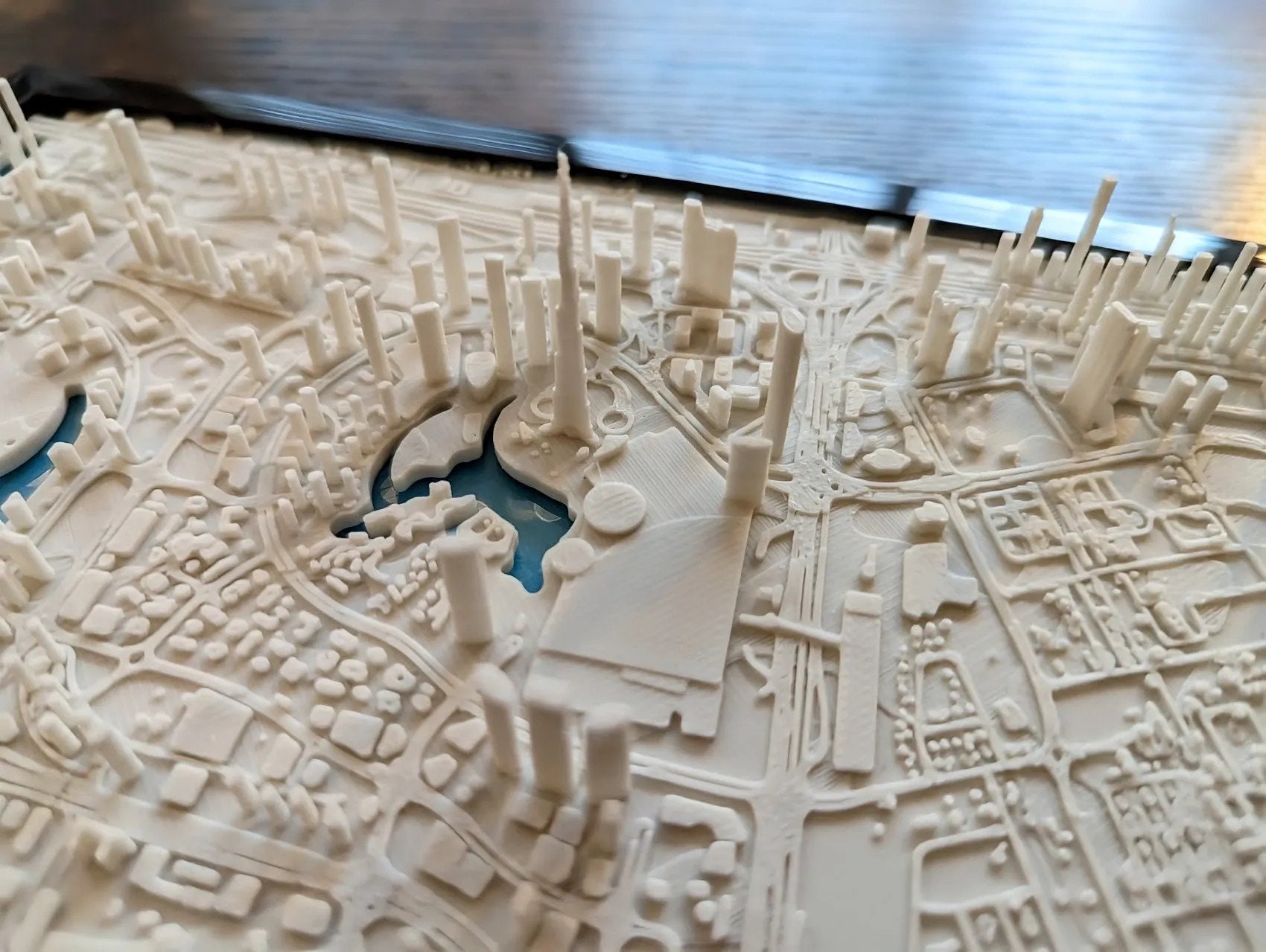 Dubai Cityscape 3D Model – Detailed Dubai Map – Unique Souvenir of ...