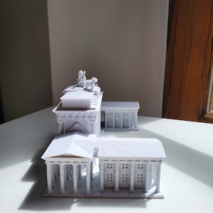 Brandenburg Gate Model - Detailed Miniature Replica of Berlin Landmark ...