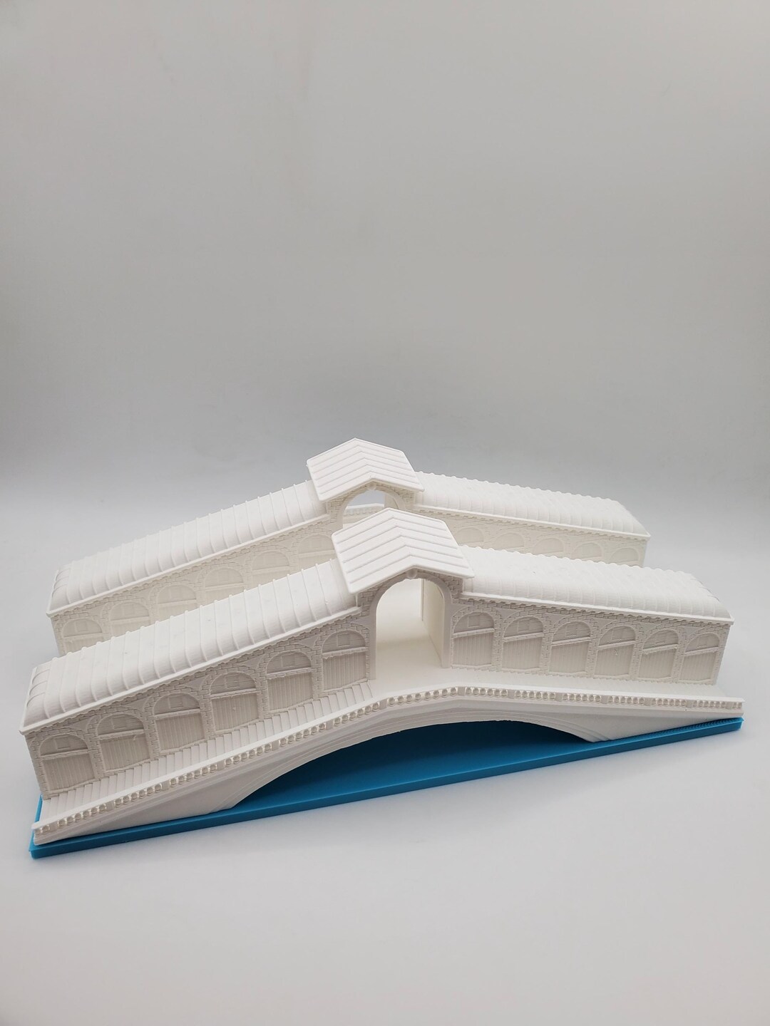 Rialto Bridge Model Venice Italy, Architectural Landmark Miniature ...