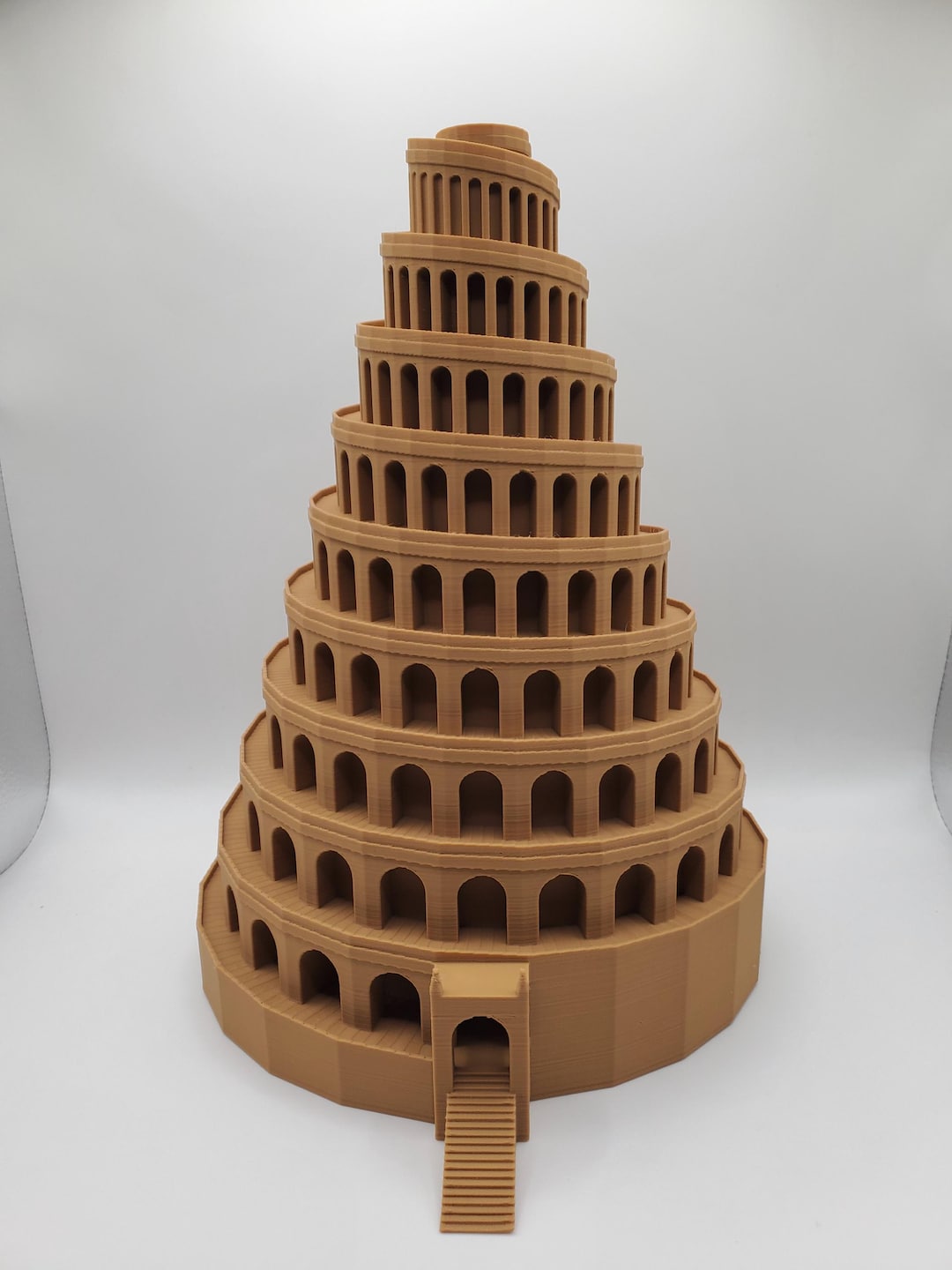 Tower of Babel Model - Diorama Scale Model - Babel Tower Complete ...