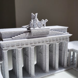 Brandenburg Gate Model - Detailed Miniature Replica of Berlin Landmark ...