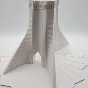 Azadi Tower Model, Tehran Monument Replica, Persian Architecture ...