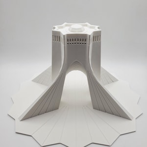 Azadi Tower Model, Tehran Monument Replica, Persian Architecture ...