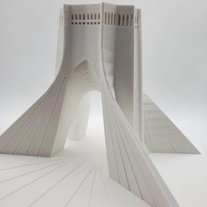 Azadi Tower Model, Tehran Monument Replica, Persian Architecture ...