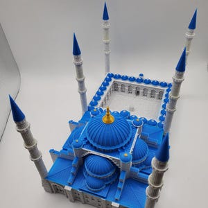 Blue Mosque - Sultanahmet Mosque Miniature | Ottoman Architecture ...