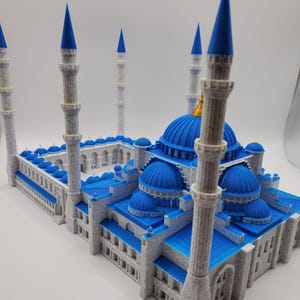 Blue Mosque - Sultanahmet Mosque Miniature | Ottoman Architecture ...