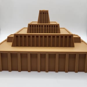 Ziggurat of Ur Model, Ancient Mesopotamian Temple, Historical Landmark Replica, Archaeology Gift ...