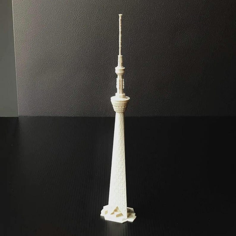 Tokyo Sky Tree Model - Iconic Japan Tower - Detailed Japanese ...