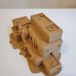 New Mexico Pueblo Architecture Model | Southwestern Diorama Decor ...