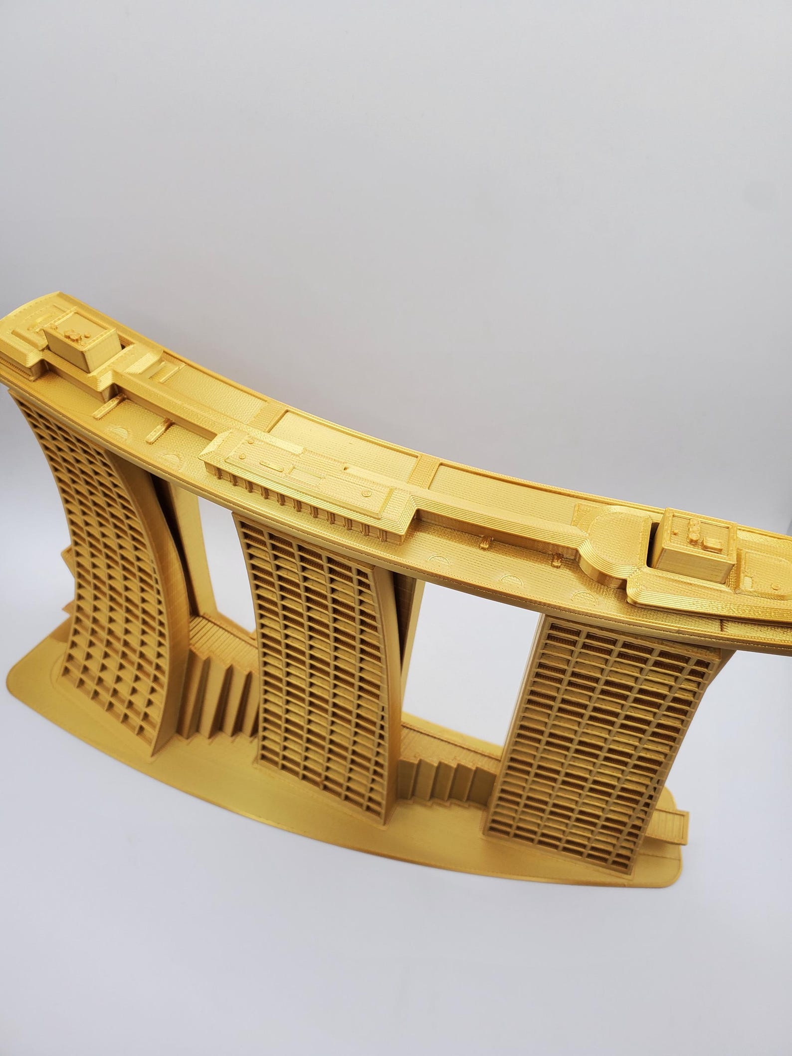 Marina Bay Sands Model, Diorama, Detailed Singapore Landmark ...