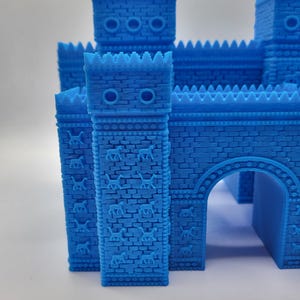 Ishtar Gate Model, Ancient Babylon Landmark, Mesopotamian Architecture ...