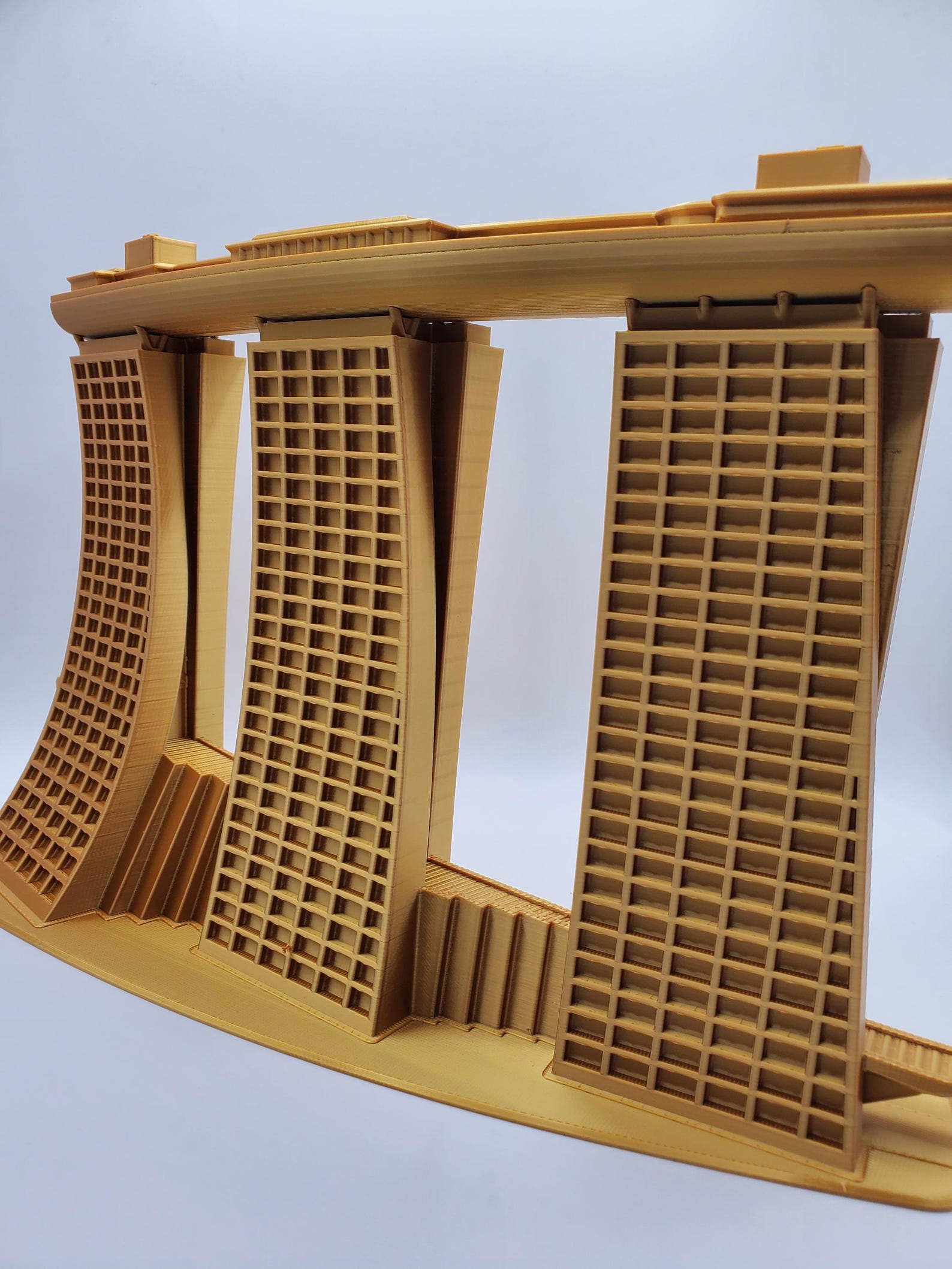 Marina Bay Sands Model, Diorama, Detailed Singapore Landmark ...
