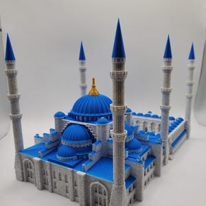 Blue Mosque - Sultanahmet Mosque Miniature | Ottoman Architecture ...