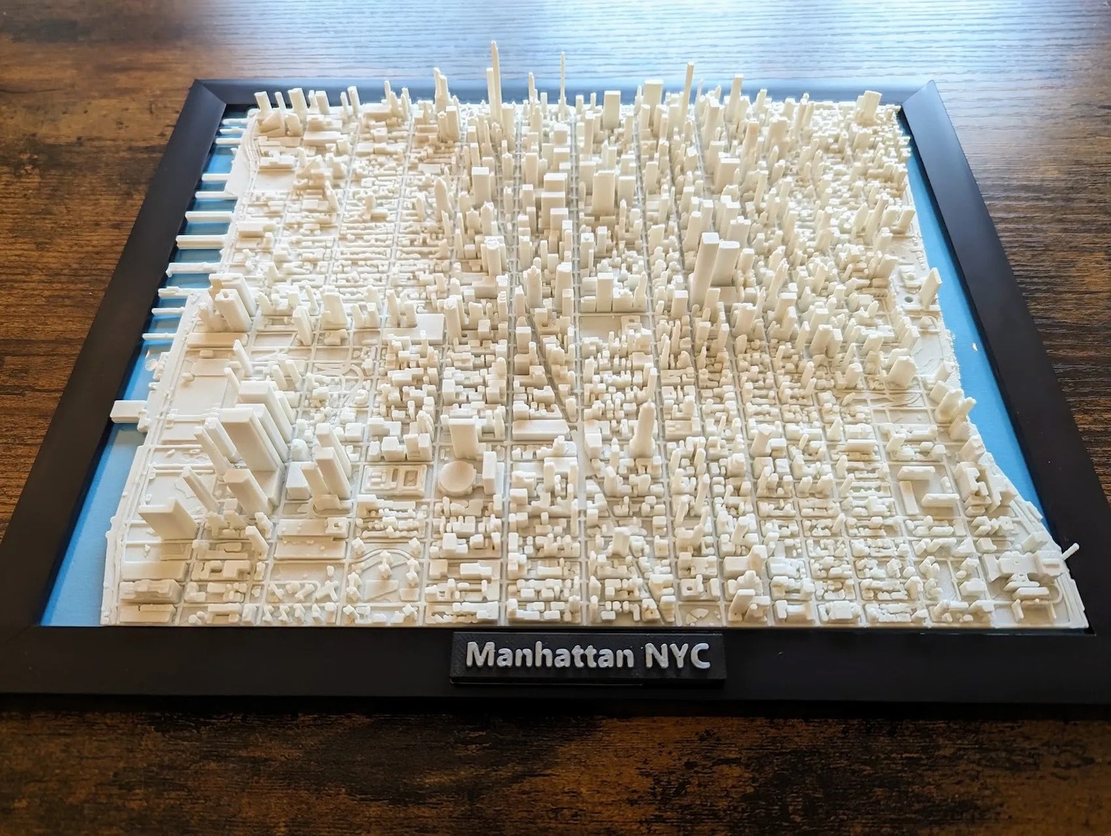 3D Manhattan Model New York City Landscape Replica Perfect NYC Souvenir ...