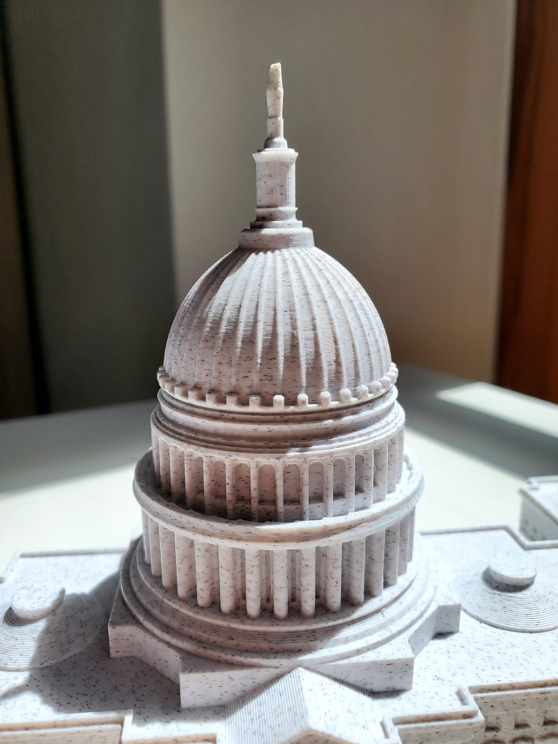 US Capitol Model, Architectural Building Replica, Detailed Scale Model ...