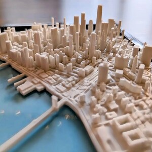 Lower Manhattan Cityscape Model – Detailed NYC Souvenir – Unique New ...