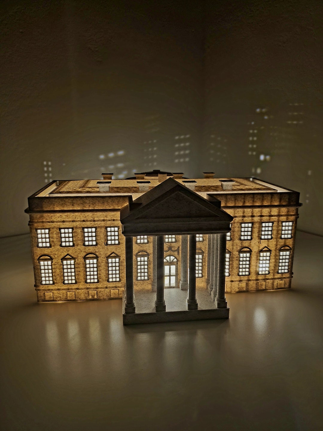 White House Model, White House Miniature, American Landmark Collectible ...