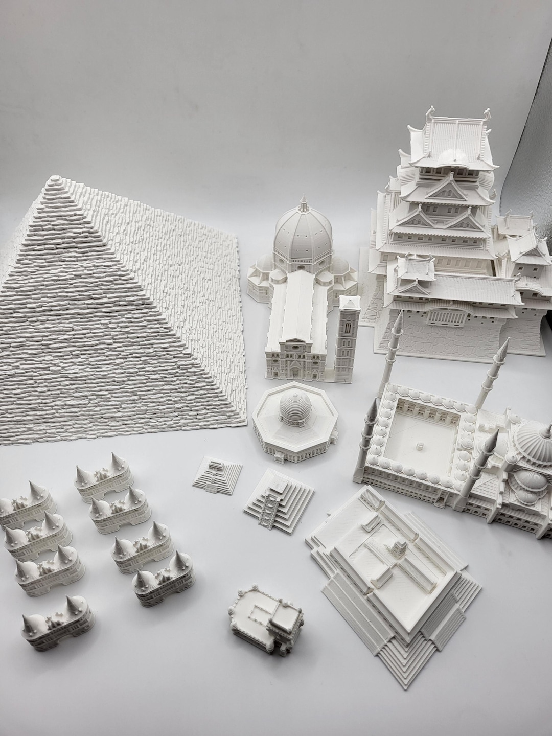 Custom Listing, 1:1250 Scale Models, Duomo of Florence, Parthenon ...