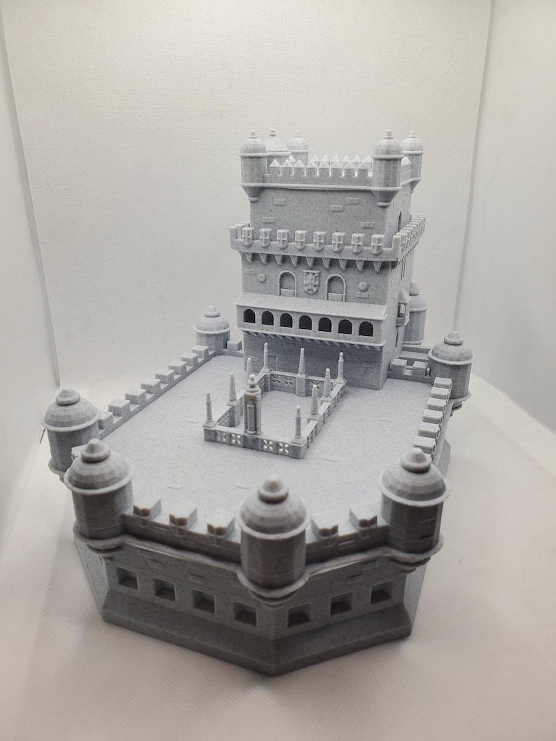 Belem Tower Model, Lisbon, Portugal Authentic Replica of Lisbon's ...