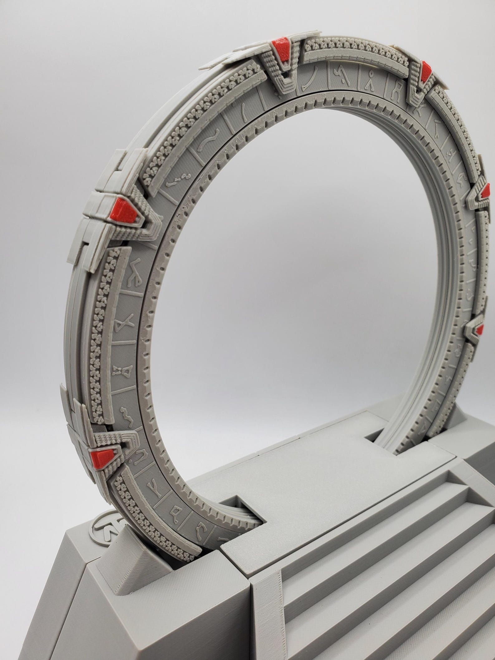 Stargate Model With Off-world Pedestal and DHD – Intricately Detailed ...