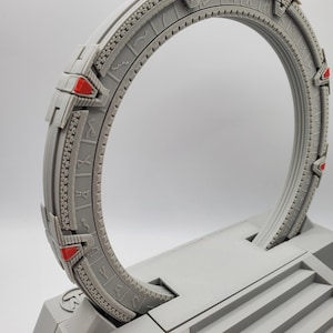 Stargate Model With Off-world Pedestal and DHD – Intricately Detailed ...