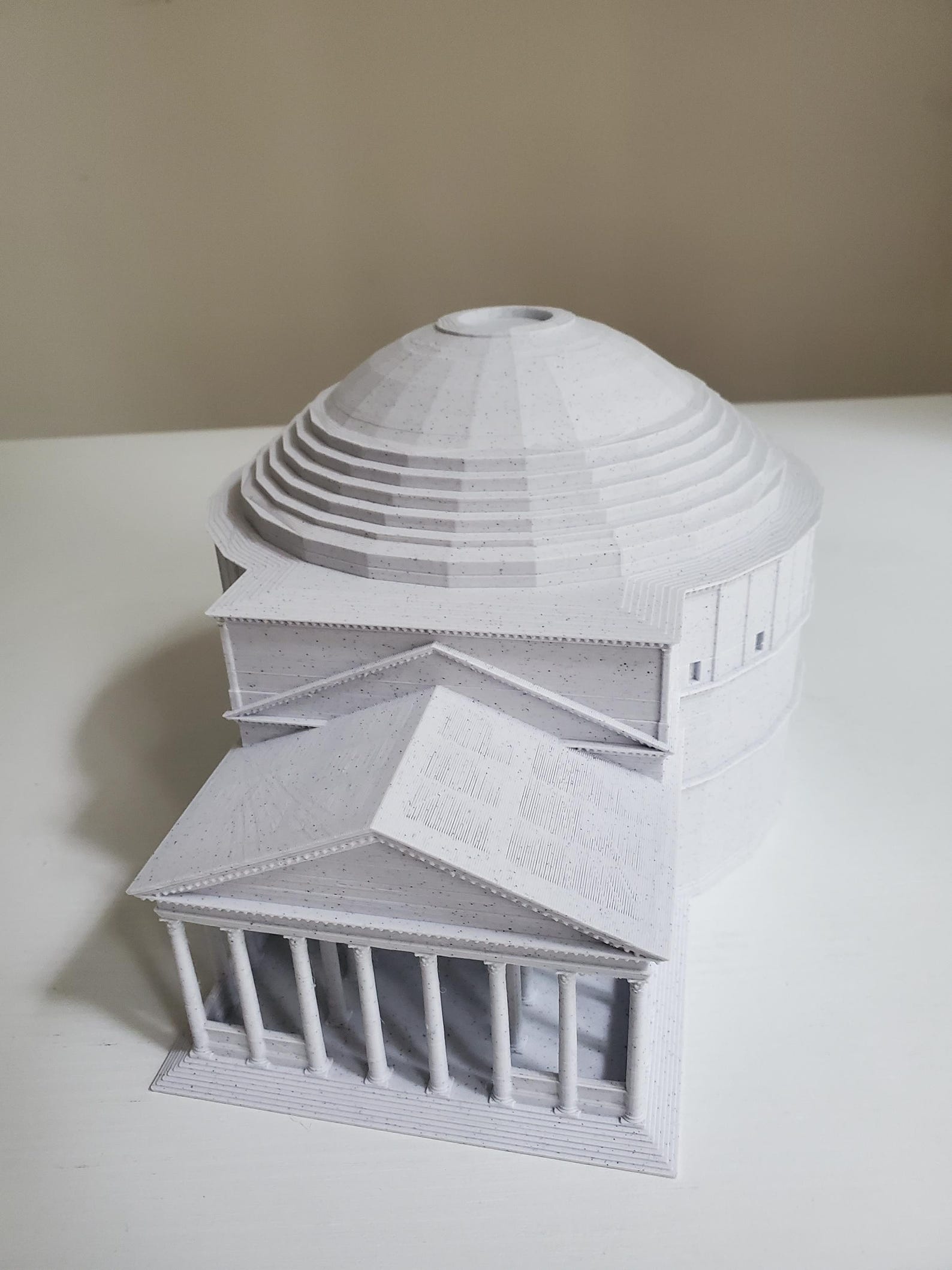 Pantheon Model Iconic Roman Architecture, 3D Replica, Historical Home ...