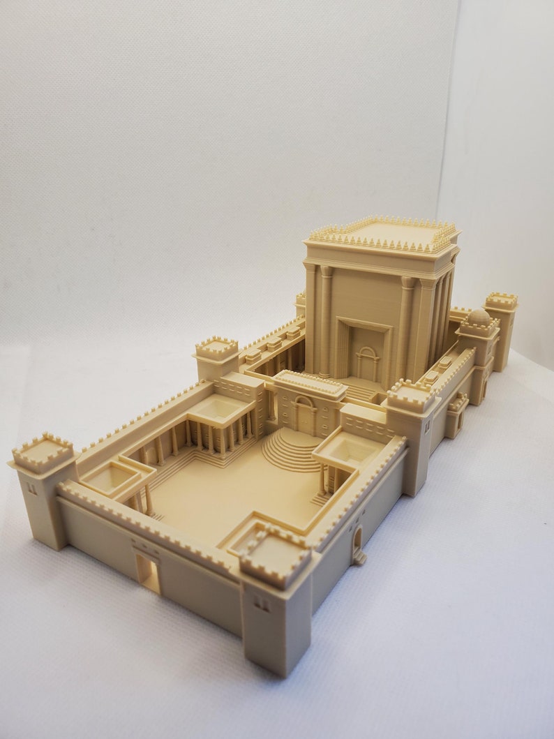 Large Model of the Second Temple | Solomon's Temple | Herod Temple ...