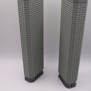 Presidential Towers N Scale Model - Chicago Diorama Building - Chicago ...