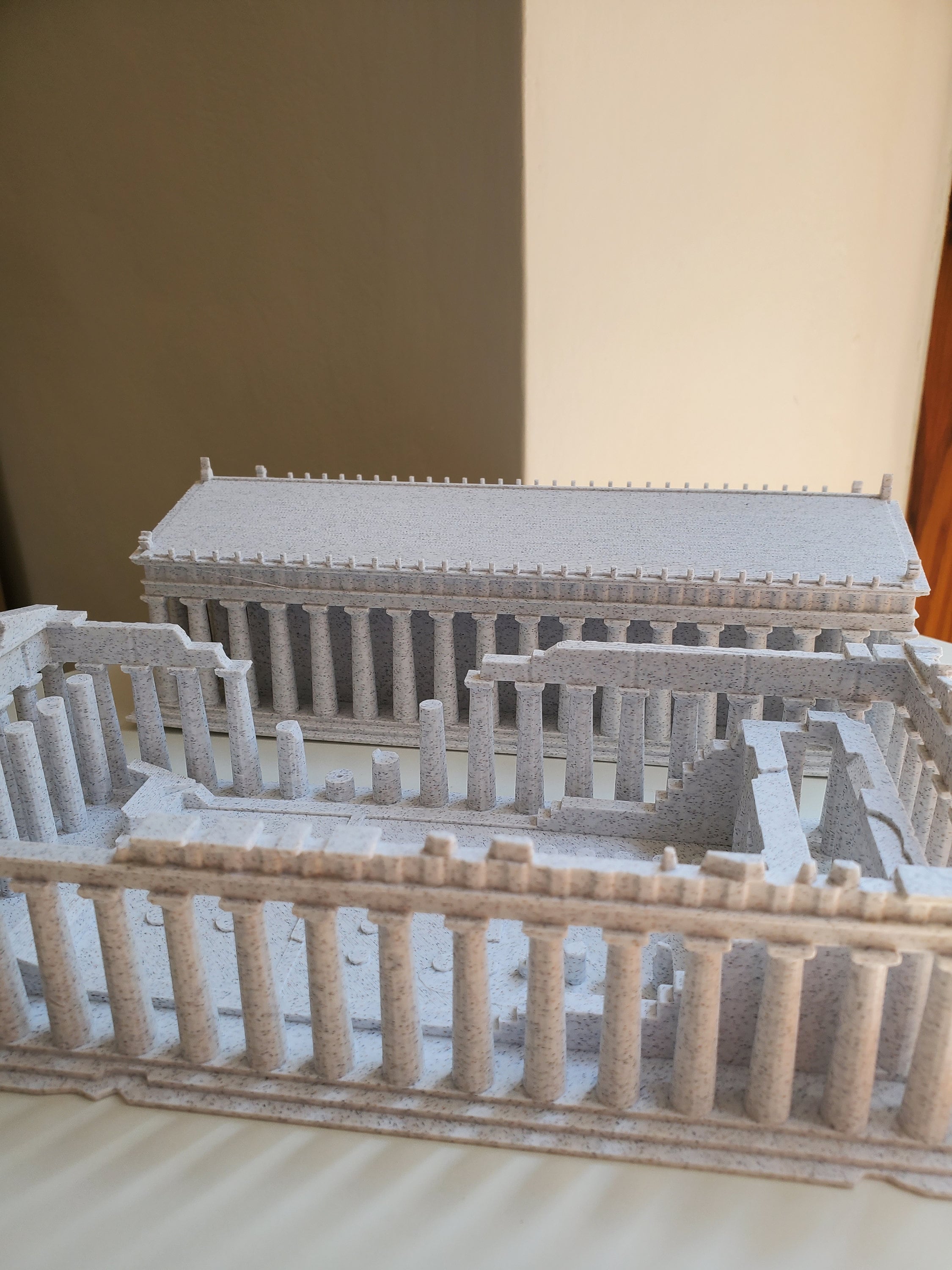 Parthenon Model, Greek Temple Replica, Ancient Architecture Model ...