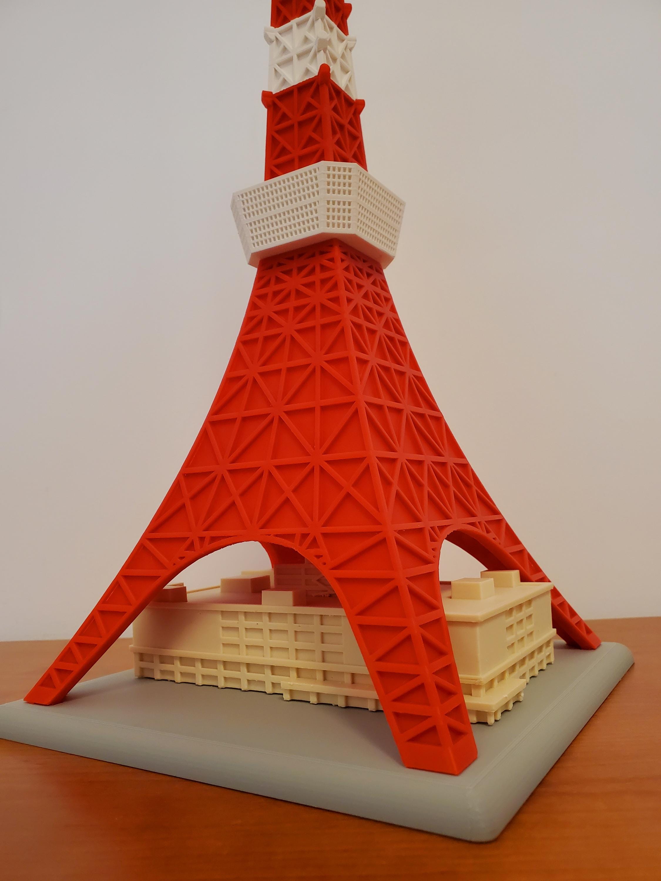 Tokyo Tower Model, Iconic Japanese Landmark Replica, Tokyo Japan ...