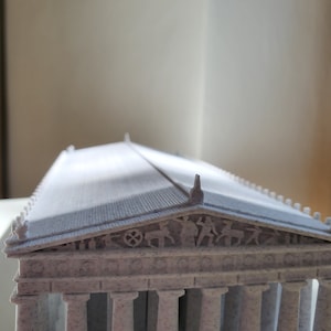 Parthenon Model, Greek Temple Replica, Ancient Architecture Model ...