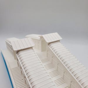 Rialto Bridge Model Venice Italy, Architectural Landmark Miniature ...