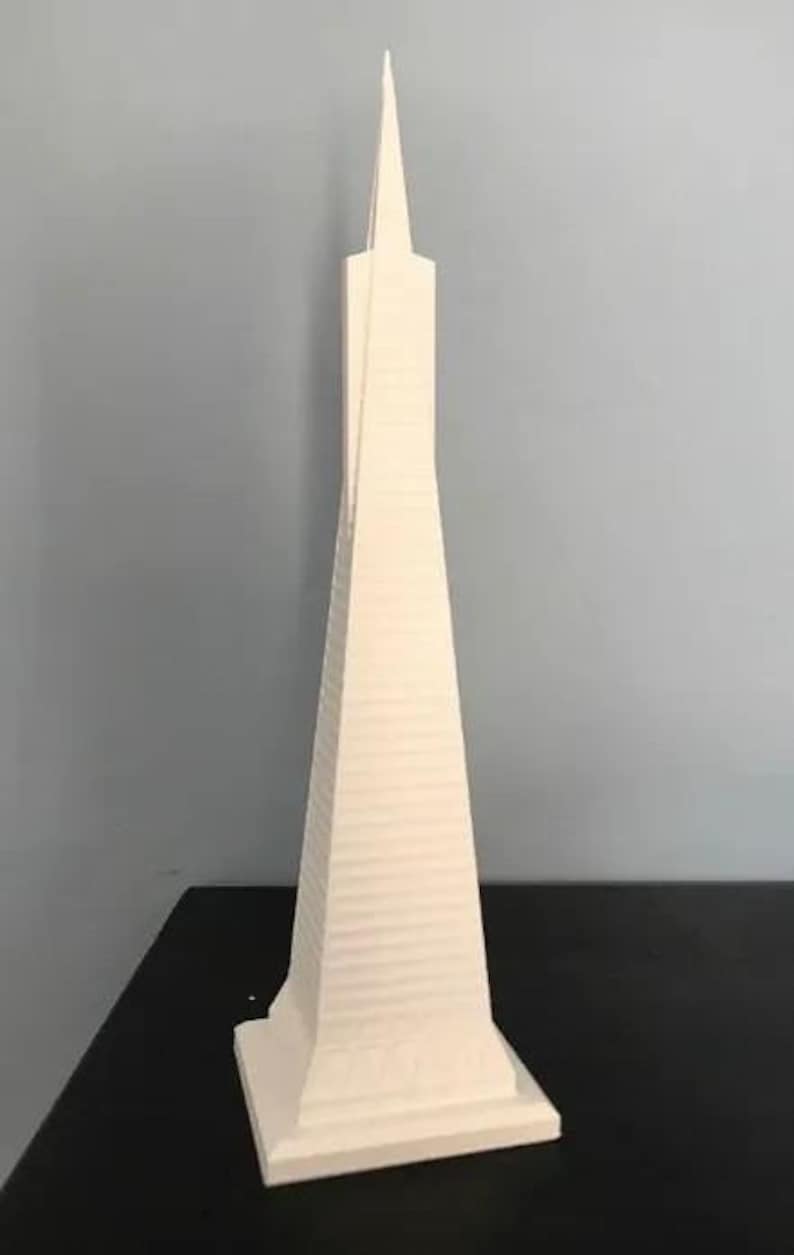 Transamerica Pyramid Model – San Francisco Architectural Icon Replica ...