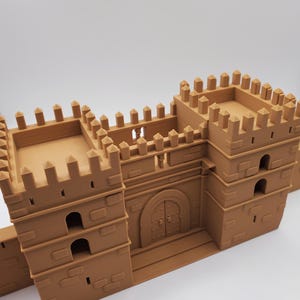 Kasbah Mehdya Diorama Model, Moroccan Fortress Miniature, Historical ...