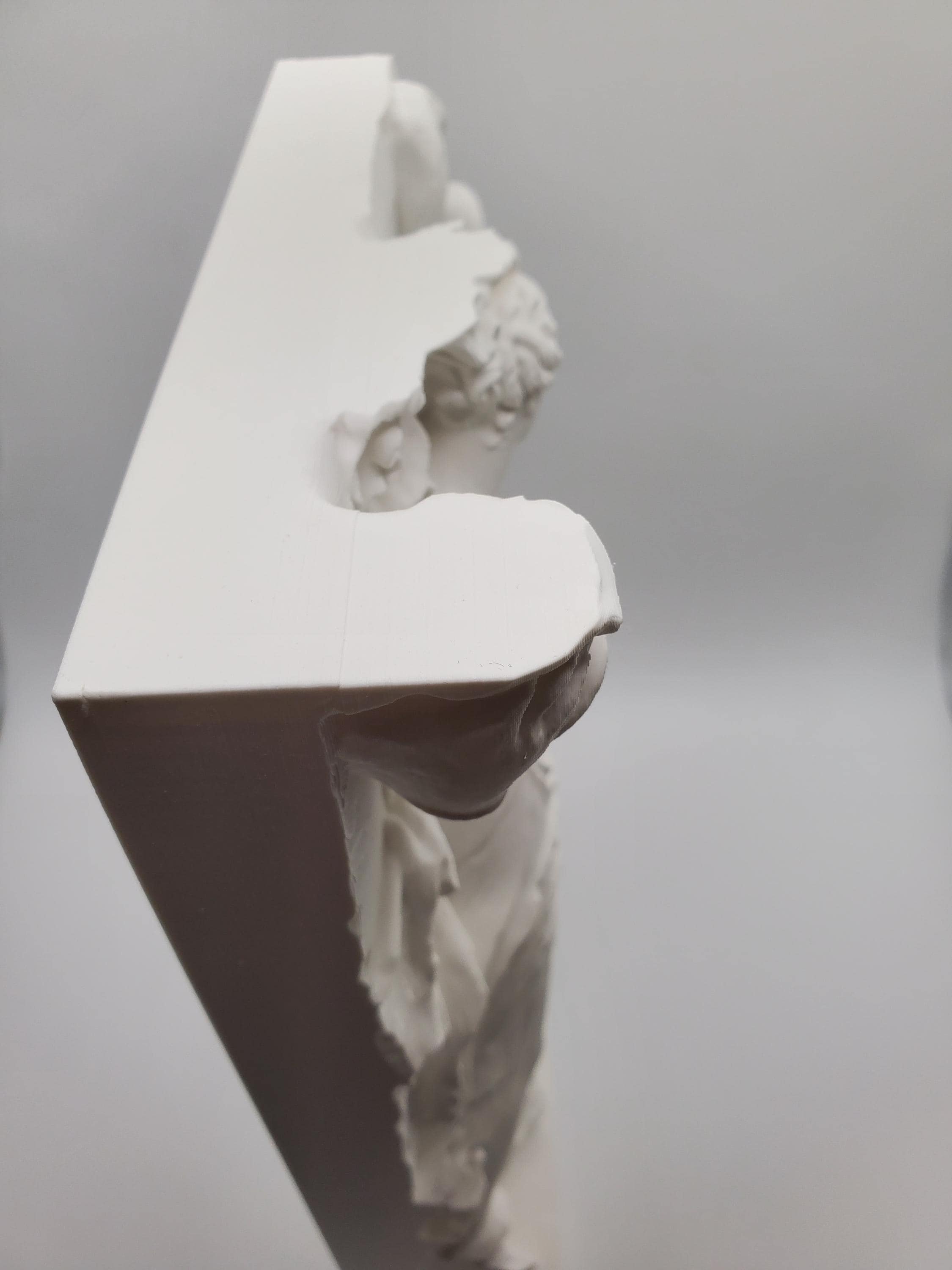 Pergamon Altar Nyx Frieze Panel – 3D Printed Greek Mythology Wall Art ...