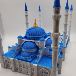 Blue Mosque - Sultanahmet Mosque Miniature | Ottoman Architecture ...