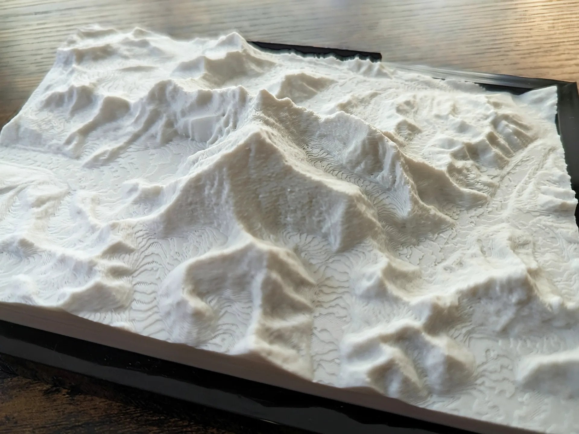 Large Model of Mt. Everest – Detailed Mountain Diorama – Perfect ...