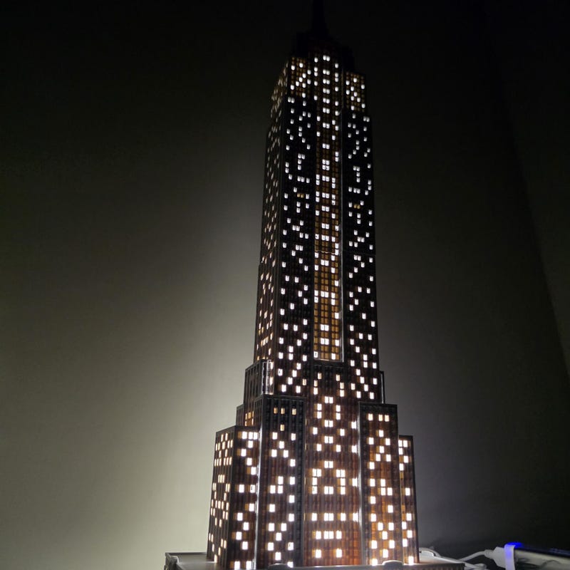 Metal Building Lamp - Etsy UK