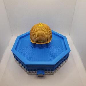 Dome of the Rock Model - Detailed Islamic Architecture Replica - Al ...