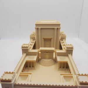 Large Model of the Second Temple | Solomon's Temple | Herod Temple ...